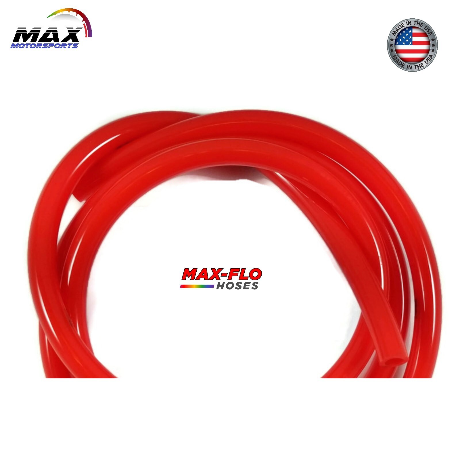 ORDER BY THE FOOT - 1/4" ID x 3/8" OD BRIGHT RED FUEL LINE GAS HOSE | eBay