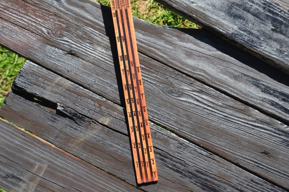 Ford Wooden Gasoline Gauge - Gas - 1926 Model T - Measuring Stick ...
