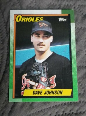 1990 Topps Baseball Card #416 Dave Johnson - Baltimore Orioles | eBay