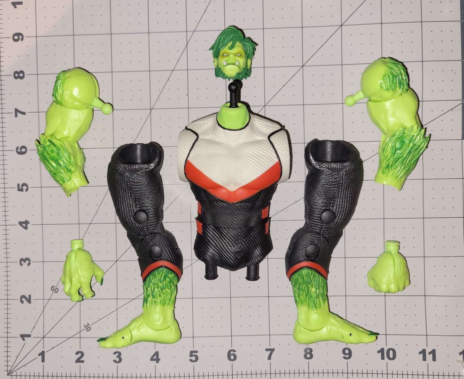 McFarlane DC Multiverse Beast Boy Titans Complete BAF Action Figure | eBay
