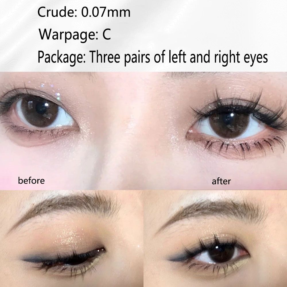 Cluster Comic Eyelashes Eye Lashes Extension False Eyelashes Little ...