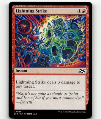 MTG Lightning Strike #136 - Aetherdrift | eBay