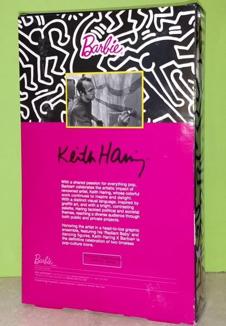 Mattel FXD87 11.5 inch Barbie Collector Keith Haring Doll for sale ...