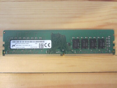 Micron 16GB Desktop RAM DDR4 2666MHz 2Rx8 PC4-2666V MTA16ATF2G64AZ ...