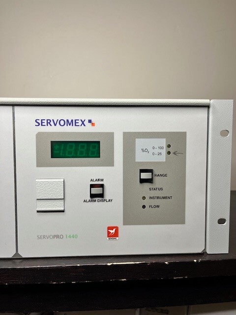 Servomex 1440 O2 Gas Analyzer Paramagnetic Oxygen Analyzer for 0 to 25% ...