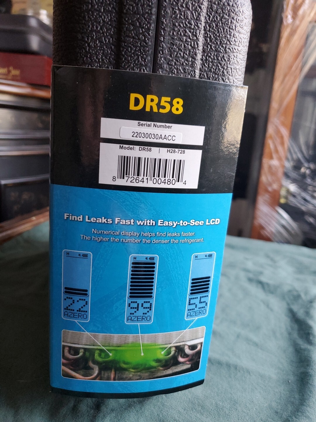 Fieldpiece DR58 Heated Diode Refrigerant Leak Detector for sale online ...