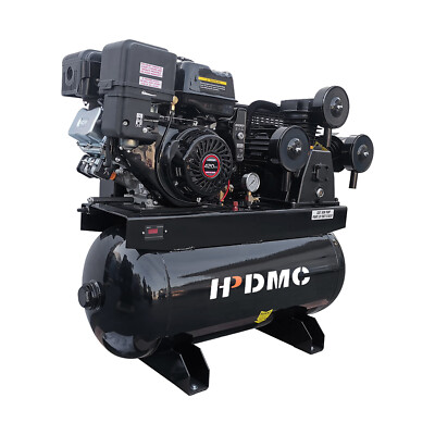 35 Cfm 13HP Engine Gas Drive Service Truck Mounted Air Compressor 30 ...