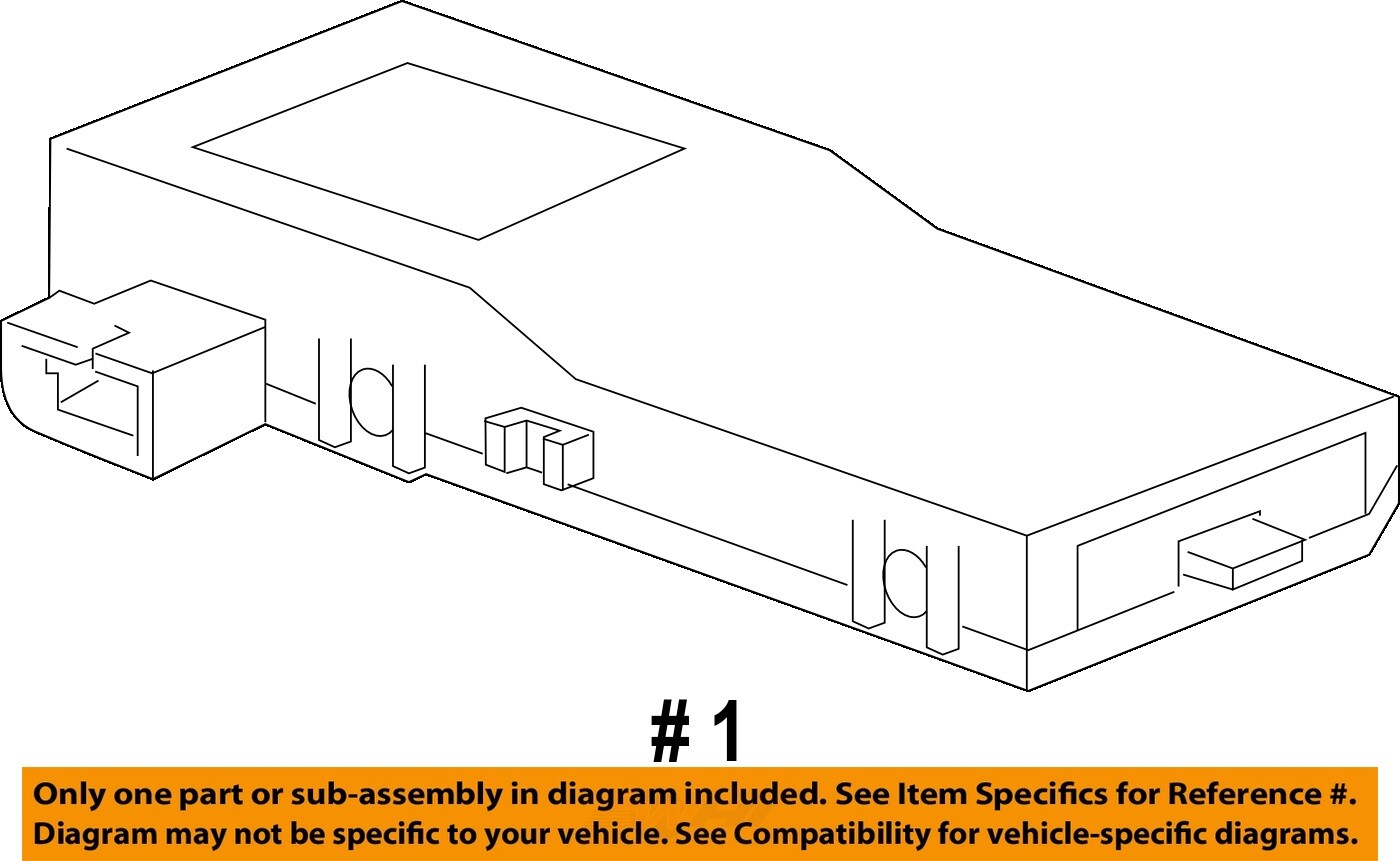 GM OEM Keyless Entry-Receiver 13597910 | eBay