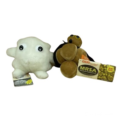 MICROBES MRSA-Stuffed Plush Superbug Staph Bacteria Biology & White ...