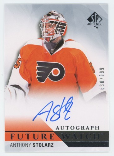 2015-16 SP AUTHENTIC Anthony Stolarz FUTURE WATCH RC ROOKIE /999 | eBay