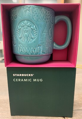 NEW - Starbucks HAWAII COLLECTION CERAMIC MUG 12oz | eBay