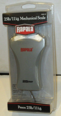 RAPALA 25LB / 11KG MECHANICAL FISHING SCALE | eBay