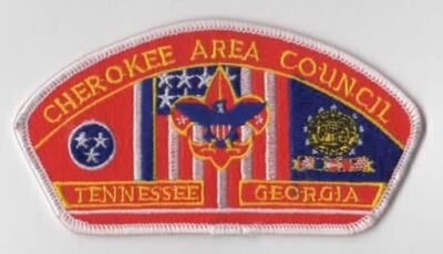 Cherokee Area Council Tennessee Georgia WHT Bdr. [VA-2021] | eBay