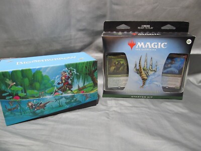 Magic the Gathering Bloom burrow lot/over 200 sleeved cards/ sealed ...