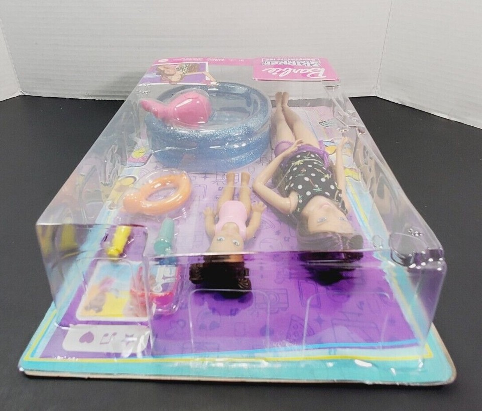 NEW 2020 Barbie Skipper Babysitters Inc w/ Pool Accessories Playset ...