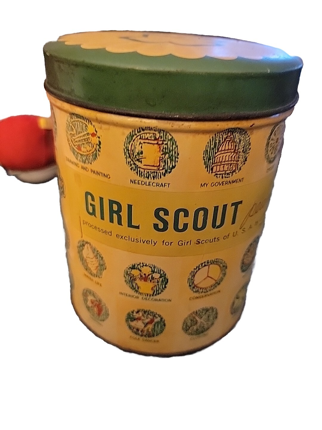Girl Scout Peanut Crunch Cookie Tin Vintage | eBay