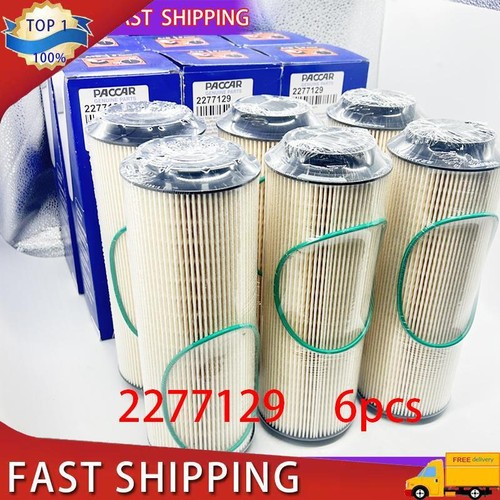 6X 2277129 2277129PE Fuel Filter 2133096 2133096PE for Paccar MX-13 ...