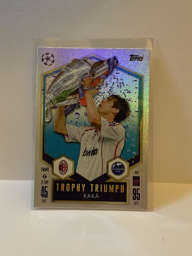 Kaka AC Milan Topps Match Attax 2024 2025 24/25 Trophy Triumph Foil ...