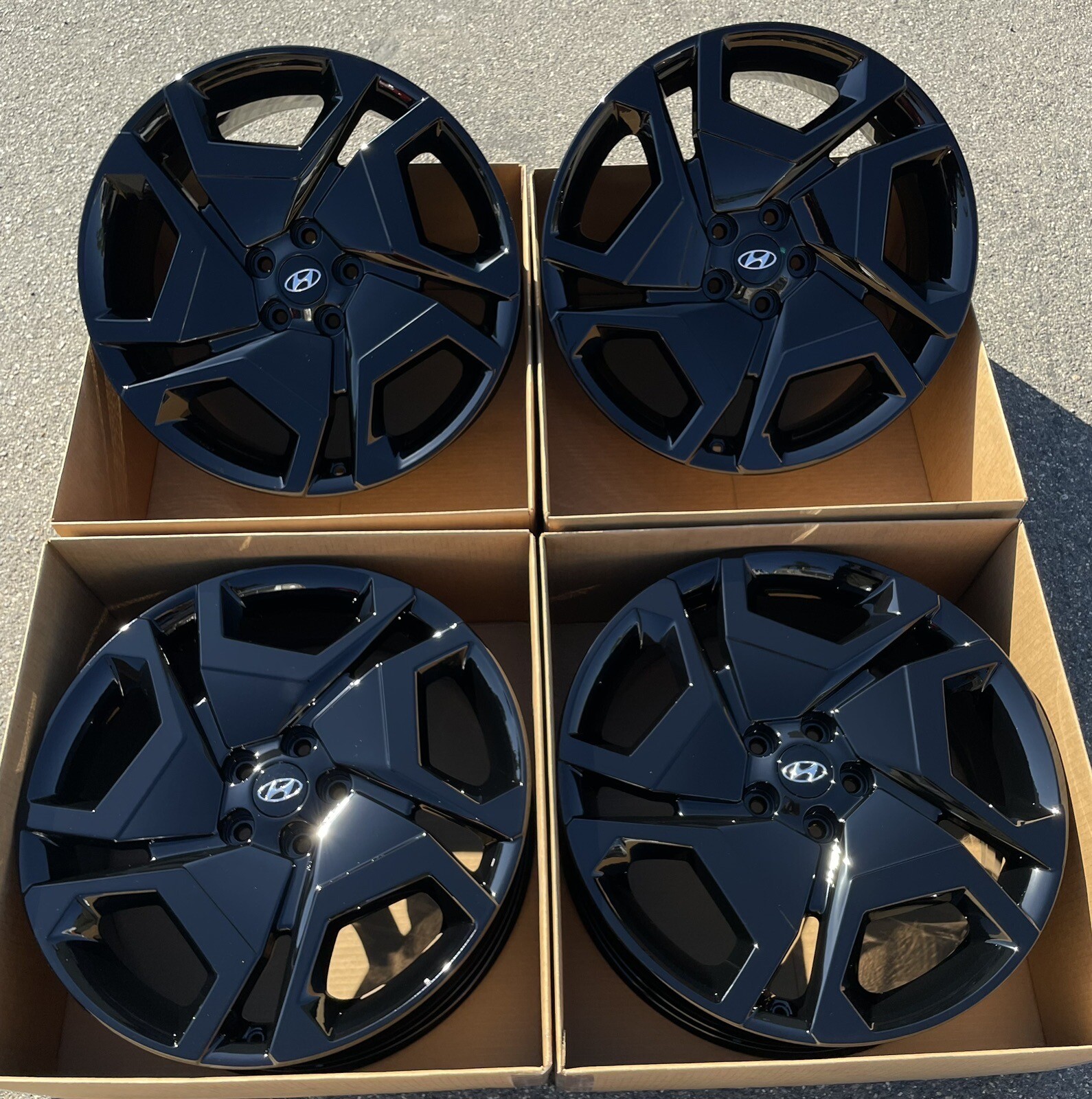 20" HYUNDAI PALISADE LIMITED OEM FACTORY TUCSON Santa Cruz WHEELS RIMS ...
