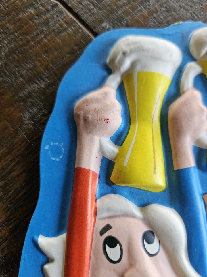 RARE Lot Of 2 Vintage Heileman's Old Style Die Cut Beer Signs | eBay