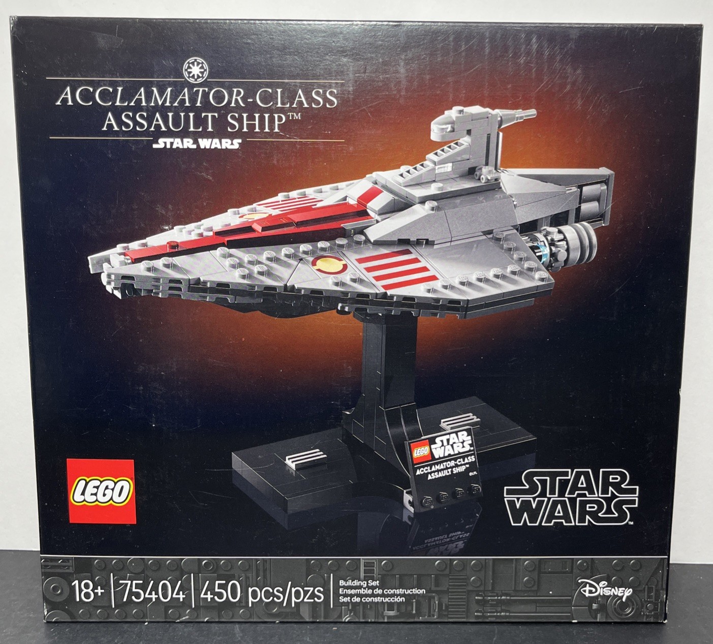 LEGO 75404 Star Wars Acclamator-Class Assault Ship 450 PCS 2025 Factory ...