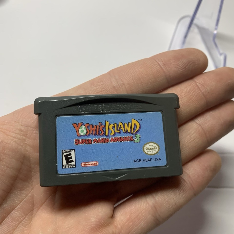 Yoshi’s Island: Super Mario Advance 3 (Nintendo GBA, 2002) Authentic ...
