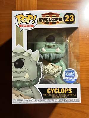 Funko POP! Myths #23 Cyclops- Funko Shop Exclusive Limited Edition | eBay