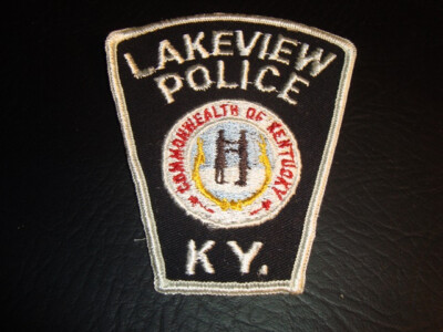 Lakeview Kentucky Police Department Patch | eBay