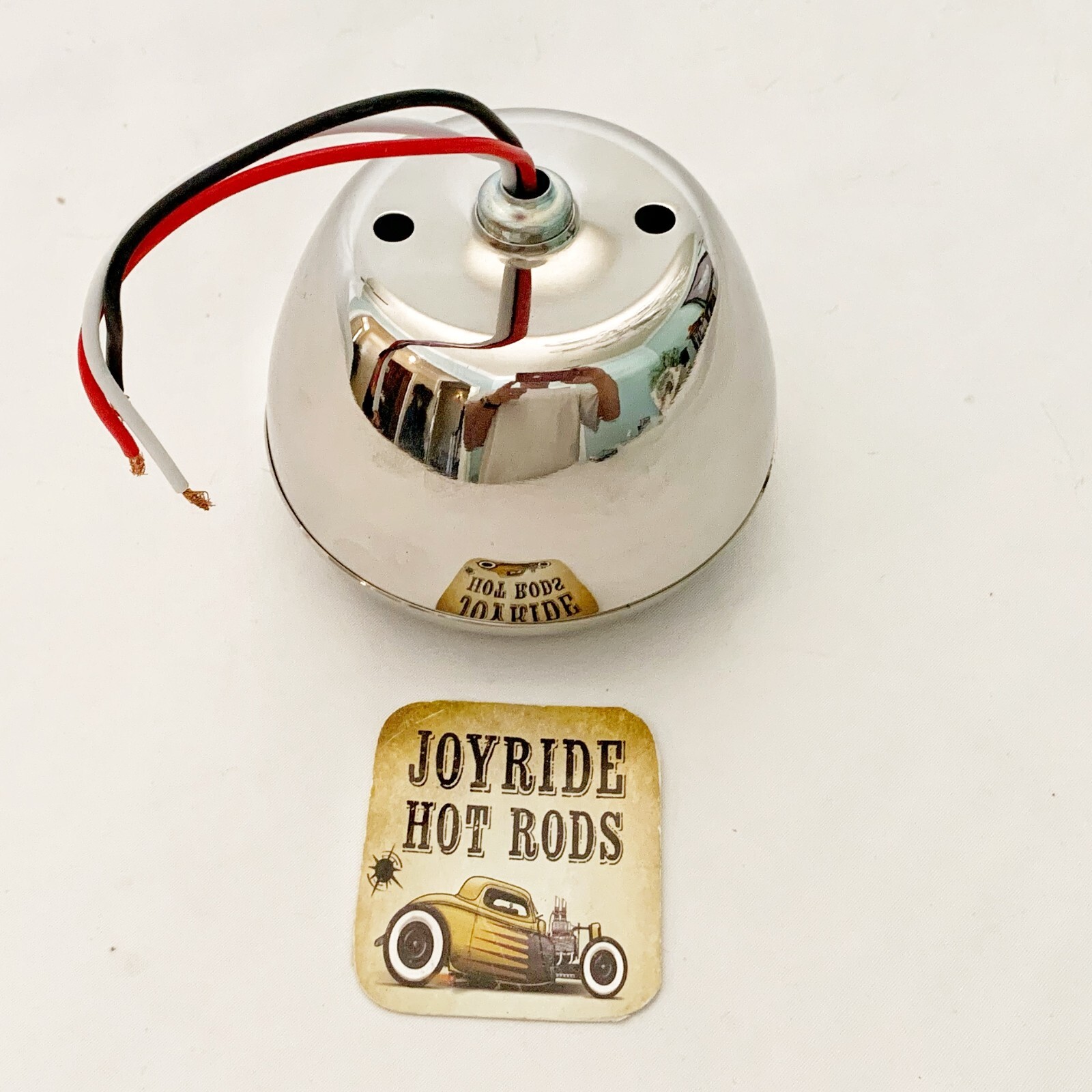 1933-36 Ford Tail Light - LED with STOCK GLASS LENS - Pol S/S- R/H- LED ...