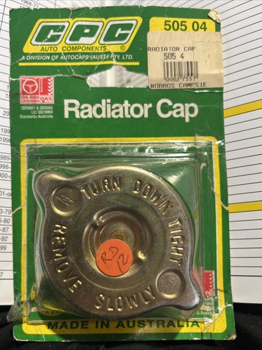 MG Midget MGA 1500-1600 Radiator Cap CPC Nos MIA | eBay Australia