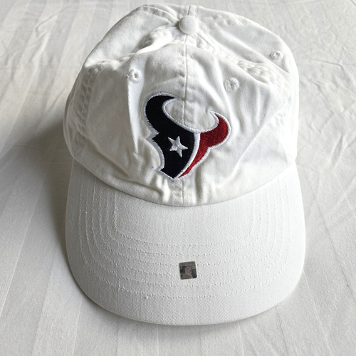 Houston Texans Logo NFL Blue Red & White StrapBack Hat Fitted Baseball ...