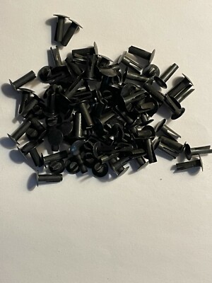 50 ~ 9/64" diameter x 7/16" long Black Finish Split Rivets | eBay