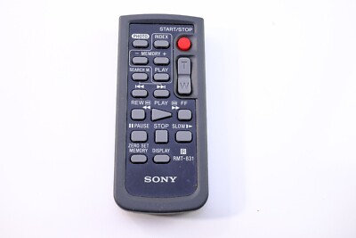 SONY RMT 831 Remote Control - DCR TRV265 E TRV280 TRV260 TRV255 E ...