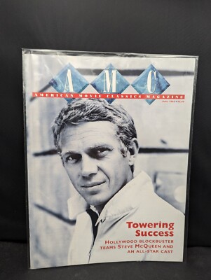 AMC Magazine April 1995 Steve McQueen | eBay