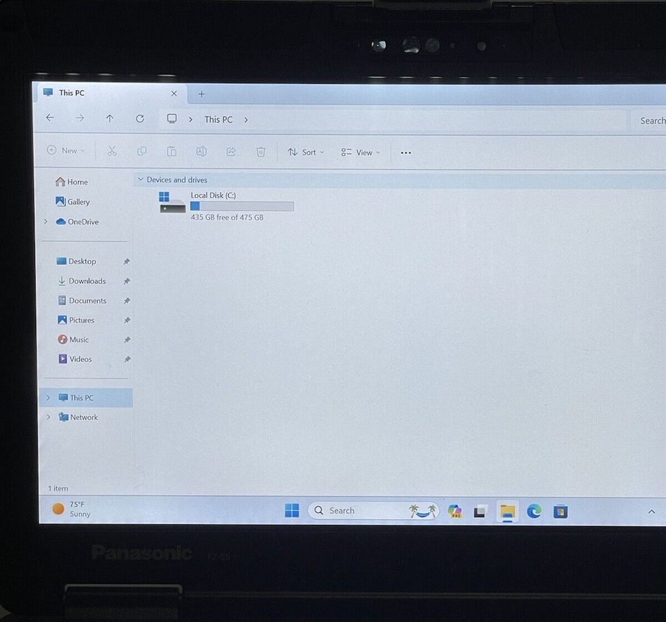 Panasonic Toughbook FZ-55 Core i7 8665u 1.90GHz 16GB RAM 512 SSD GPS ...
