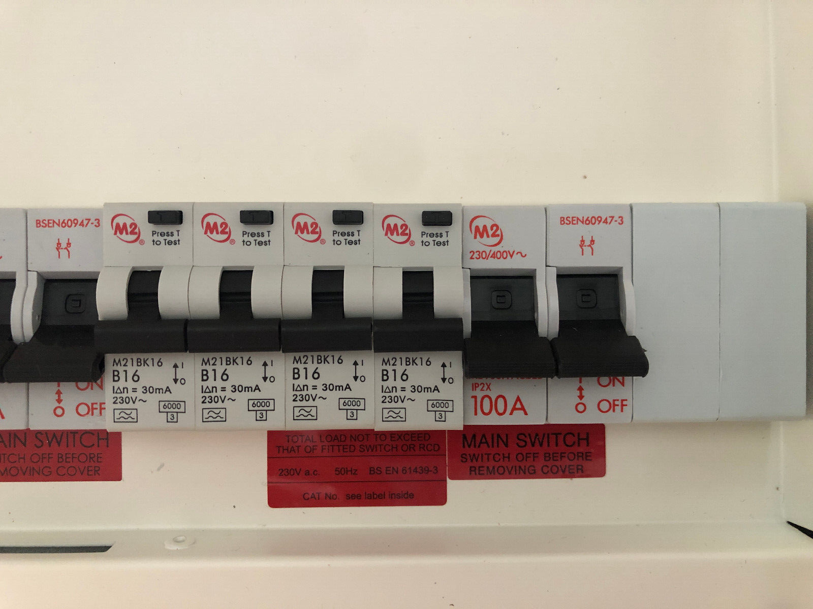 RCBO M2 Consumer Unit DB Distribution Board | eBay UK