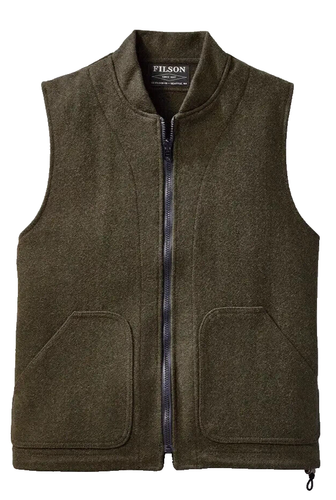 Filson Wool Vest Liner - XXL - 11010033 MADE IN USA Forest Green ...