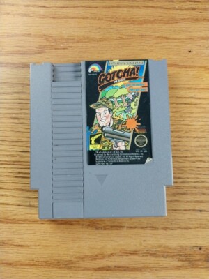 Vintage Gotcha Nintendo NES 87 Light Gun Game Video Game Cartridge ...