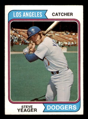 1974 Topps Baseball #593 Steve Yeager EX *d5 | eBay