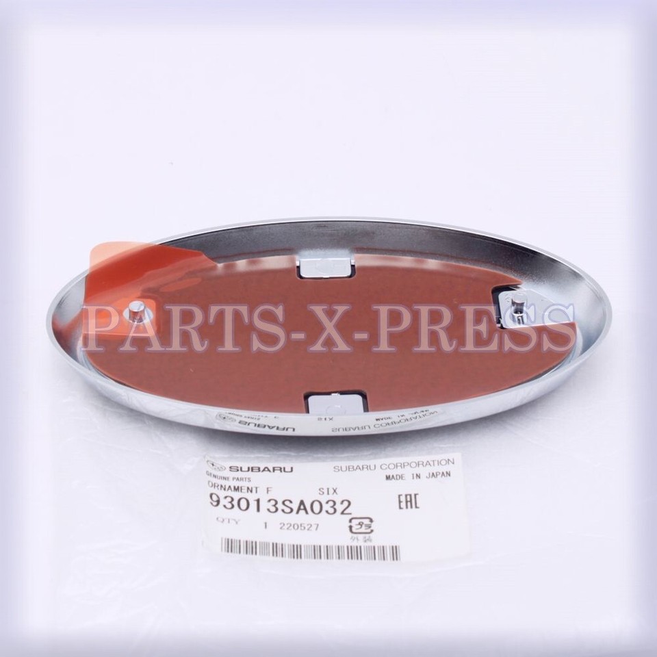 NEW GENUINE SUBARU FRONT STAR GRILLE EMBLEM BADGE IMPREZA LEGACY WRX ...