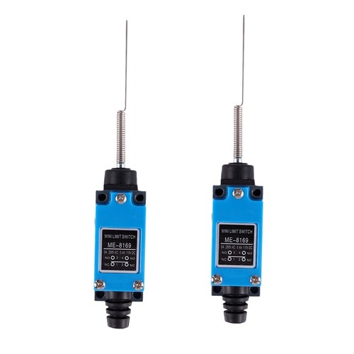 2x ME-8169 Flexible Chassis Spring Arm Limit Switch for CNC Milling ...