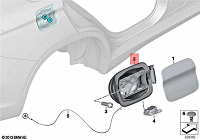 Genuine BMW X5 F15 F85 X5 25d 25dX 28iX 30dX 35dX 35i Cover Pot ...