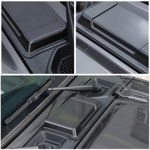 For 2018-2023 Jeep Wrangler JL Black Air Intake Hood Vent Scoop Cover ...