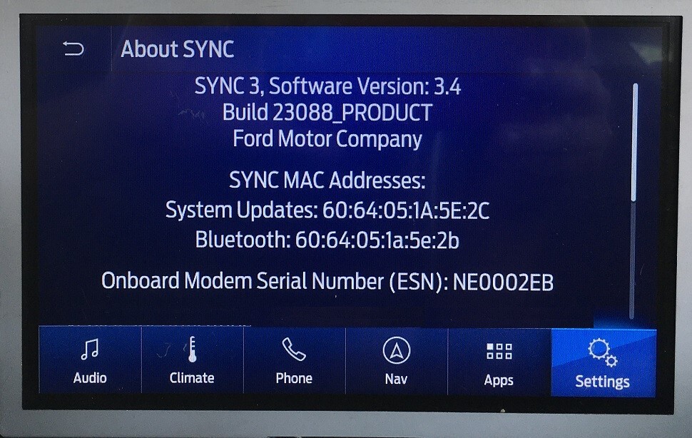 2020 21 22 Ford F250 F350 F450 4" to 8" SYNC 3 Upgrade Kit Factory ...