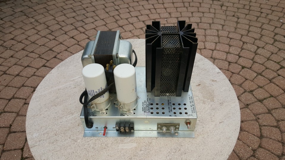 1 Allen Organ S-100 Vintage Amplifier buy 2 for Stereo 4 for Quadro ...