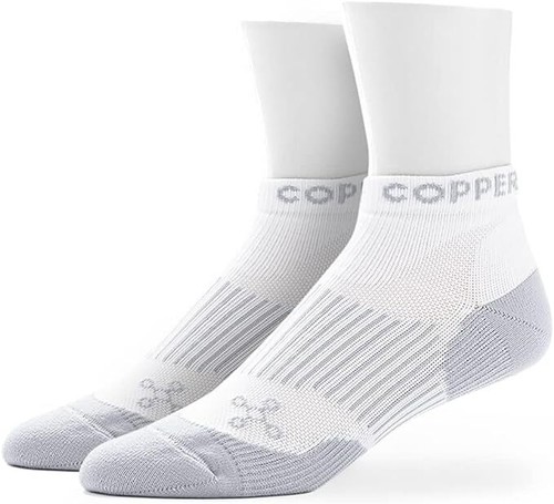 Tommie Copper ® Men's Flex-Fit Compression Ankle Socks 4 PACK "REFIEF ...