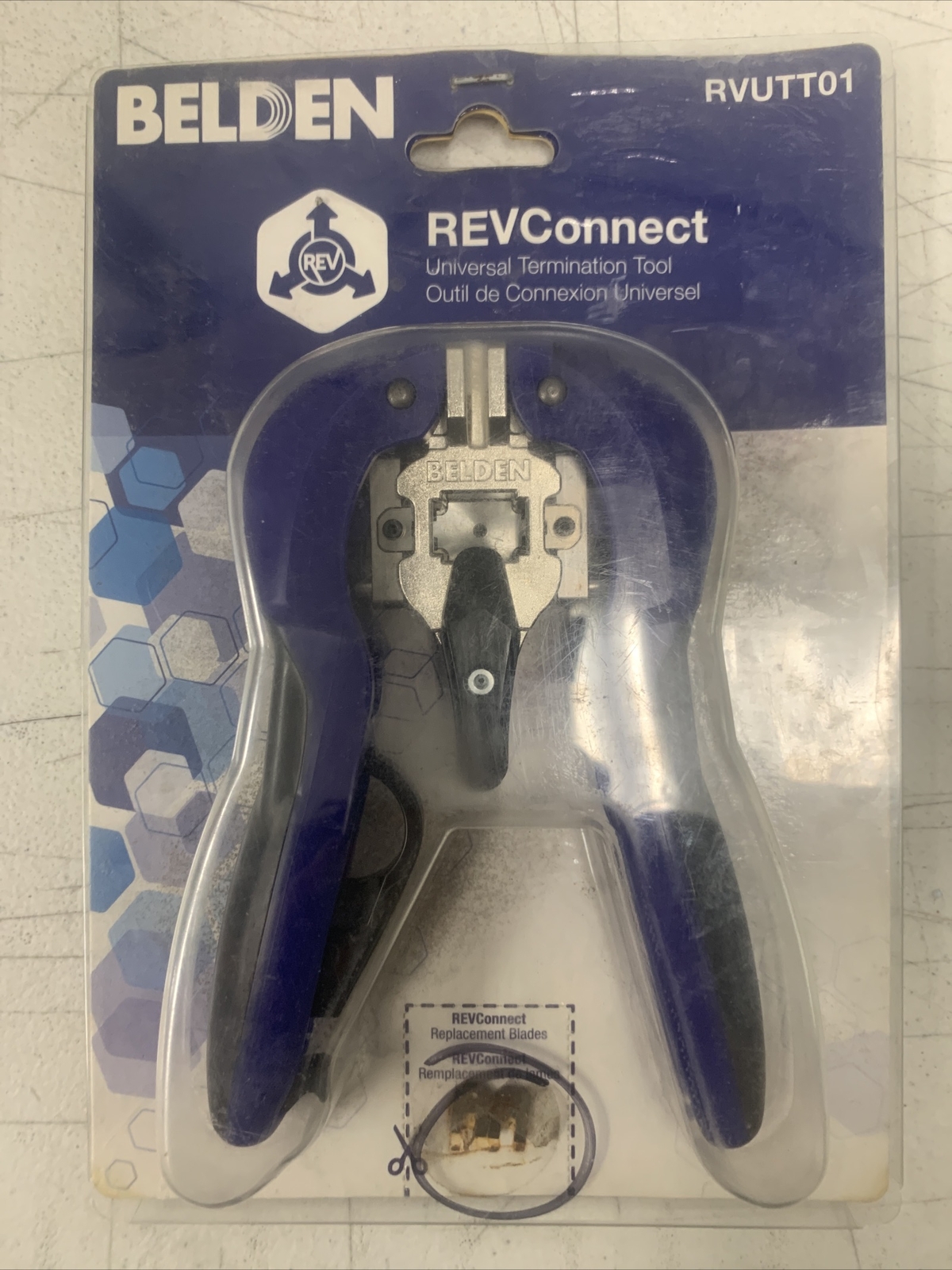 Belden RVUTT01 REVConnect Universal Jack/Plug Termination Tool, 10GX ...