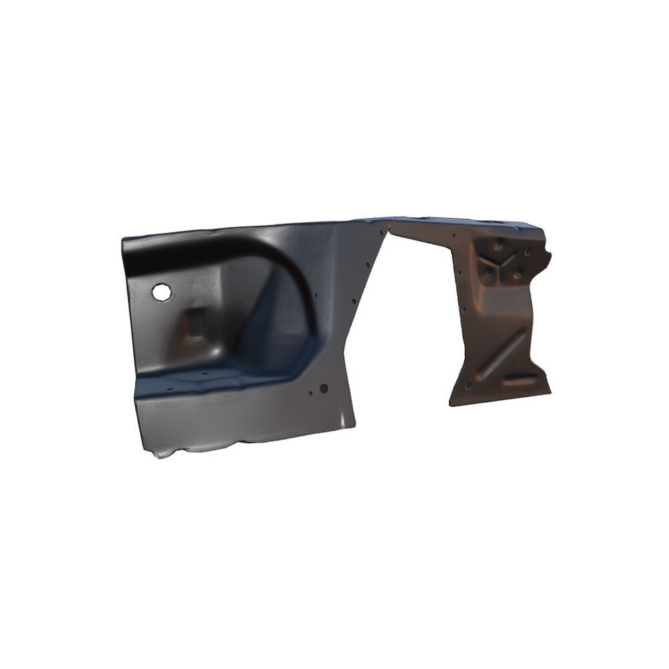 CJ Classics Fender Apron Assembly Front And Rear Driver Side Mustang ...