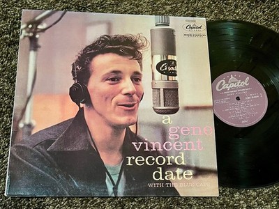 1976 RI Rockabilly LP - GENE VINCENT "A Record Date" CAPITOL RECORDS ...