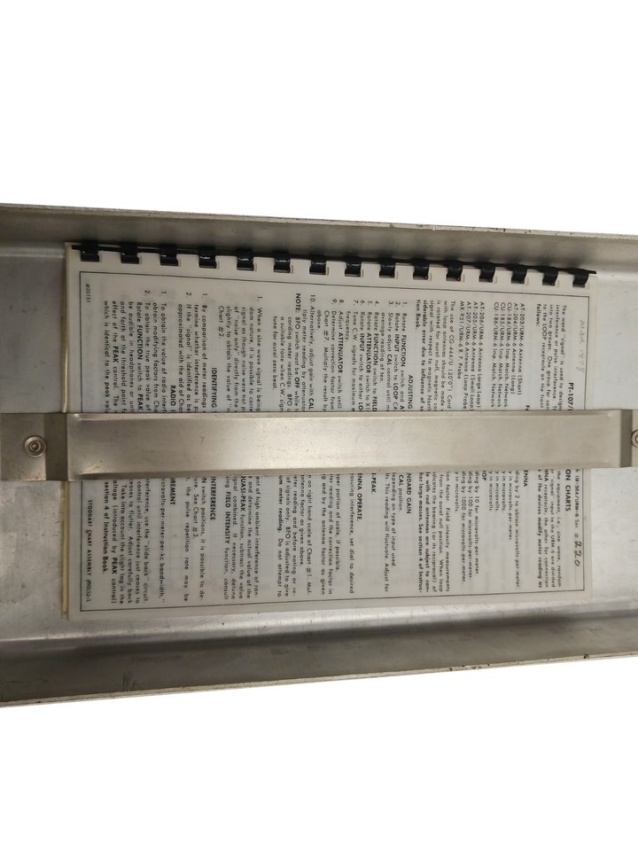 US Navy IM-36A/URM-6 Radio Interference Field Intensity Meter | eBay
